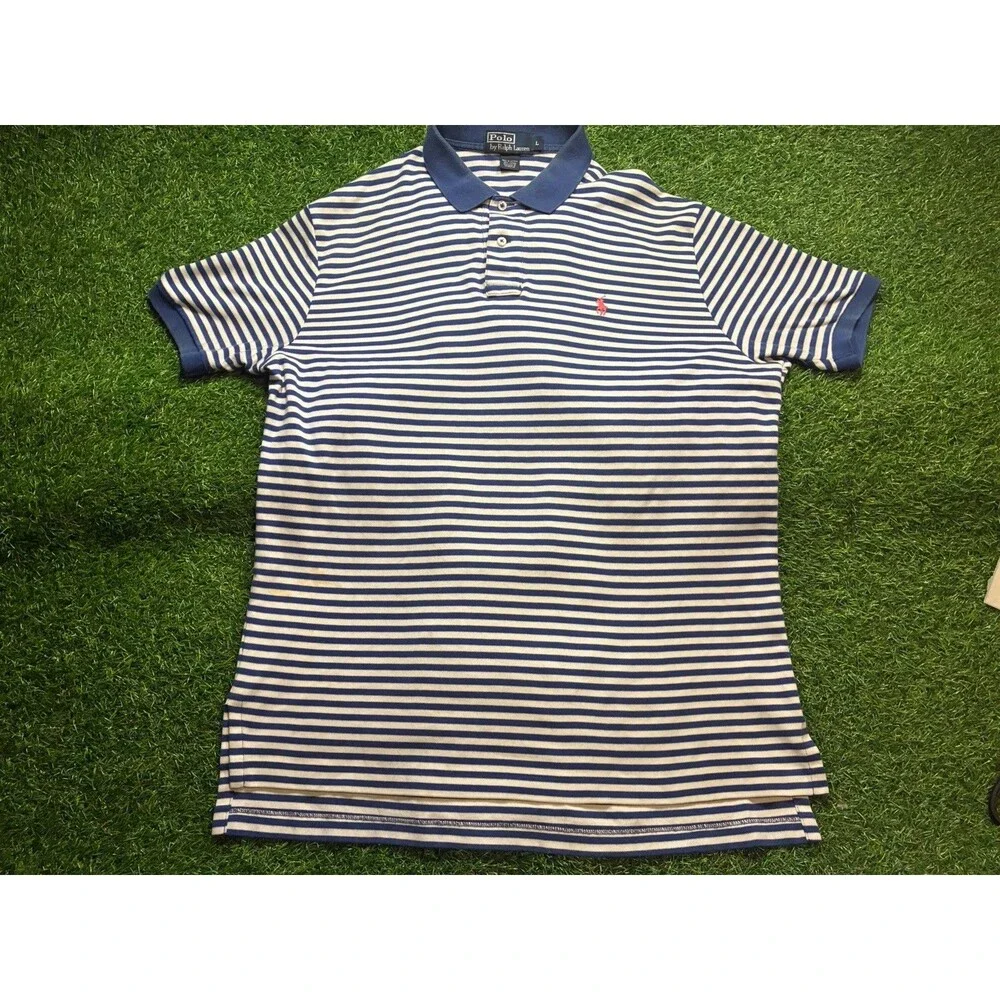 Polo Ralph Lauren | Shirts | Polo Ralph Lauren Polo Shirt Large Blue ...